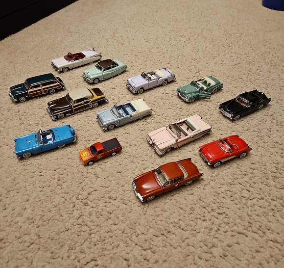 Franklin Mint | Other | Vintage Diecast Car Collection 3 Collectable ...